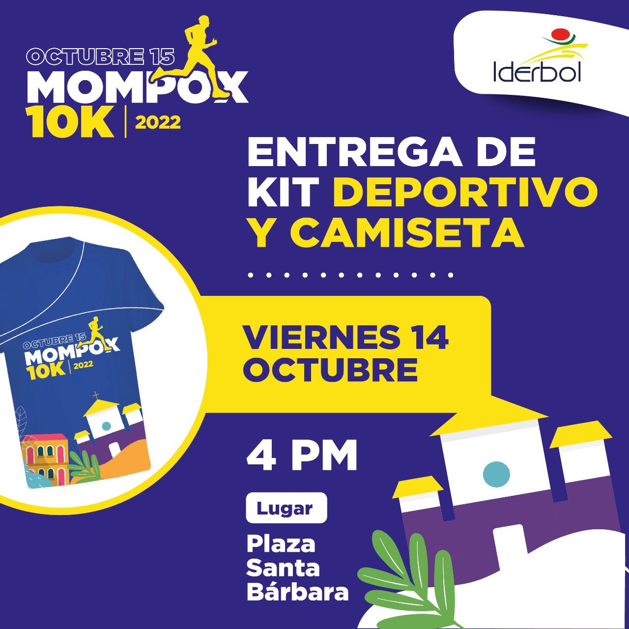Todo está listo para la Mompox 10K, este viernes 14 de octubre es la ...