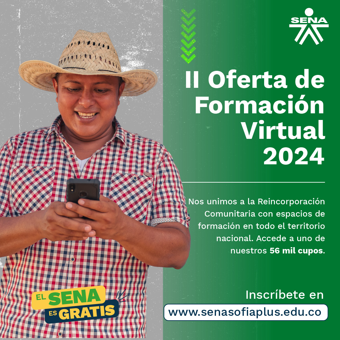 SENA abre la II convocatoria de Formación Virtual 2024 para futuros ...