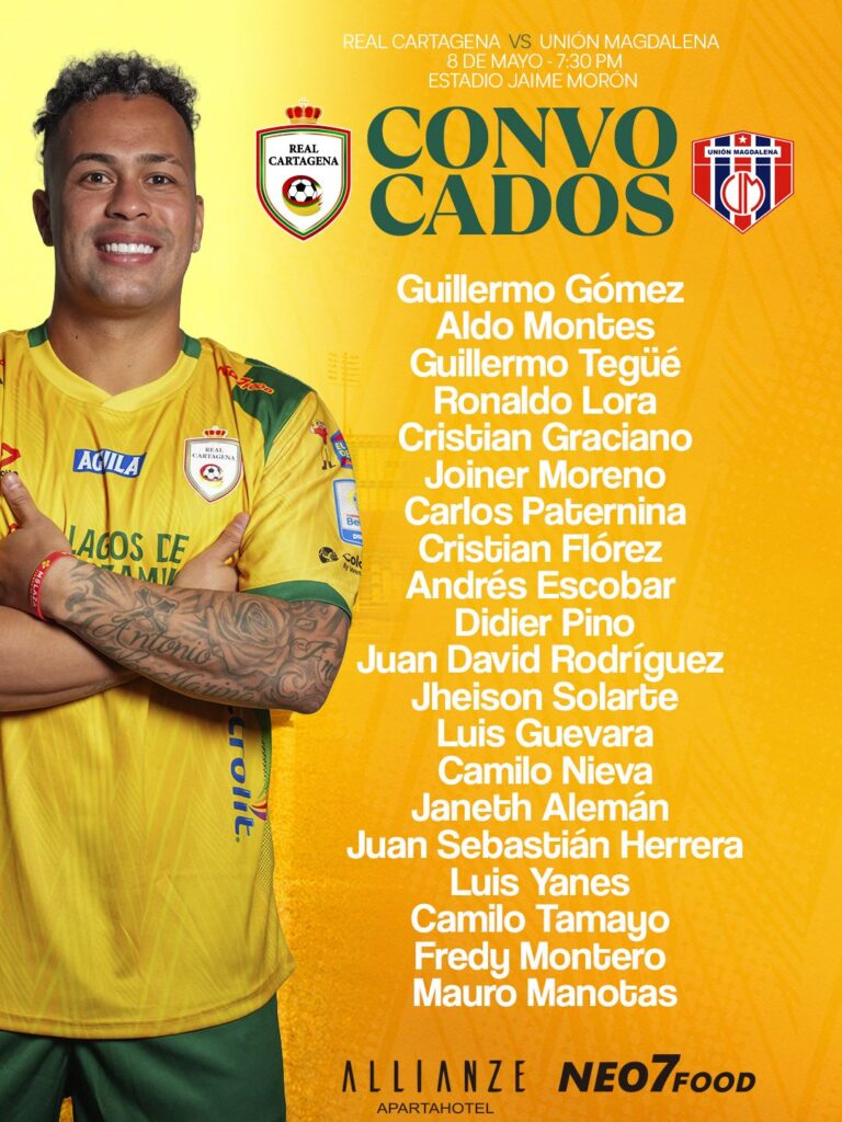 REAL CARTAGENA APUNTA AL LIDERATO Y QUIERE DOBLEGAR AL CICLÓN EN SU ...